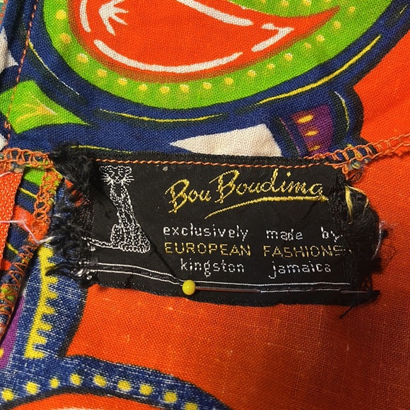 Bou Boudina | Dresses | Vintage 7s Bou Boudina Caftan Dashiki | Poshmark